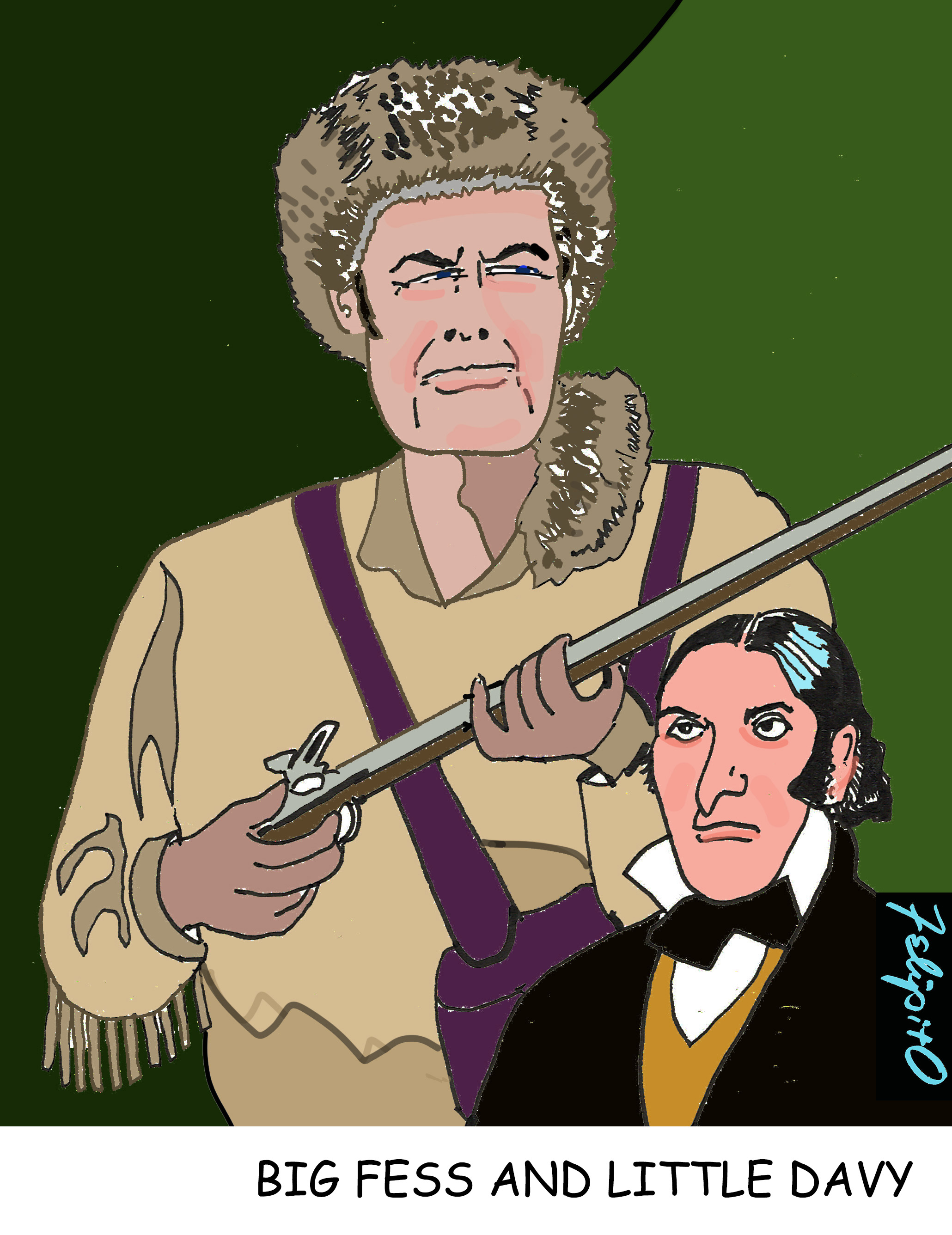 Big Fess and Little Davy | Cakes and Ale